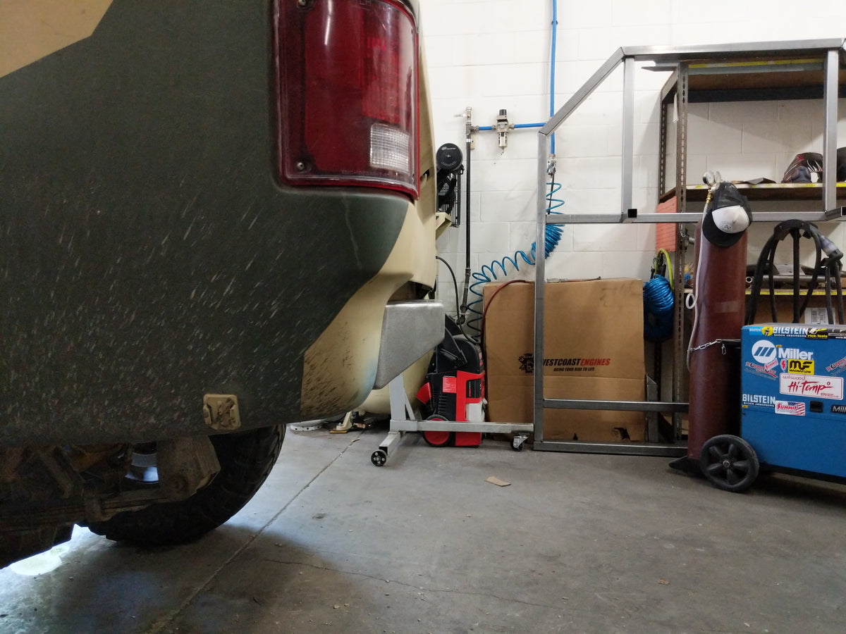 K10, K20, C10, C20 plate style rear bumper – Roberts Custom Trucks